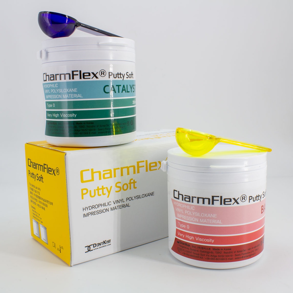 Silicona Adición Pesada Putty Soft CharmFlex Dentkist | Biotech Chile